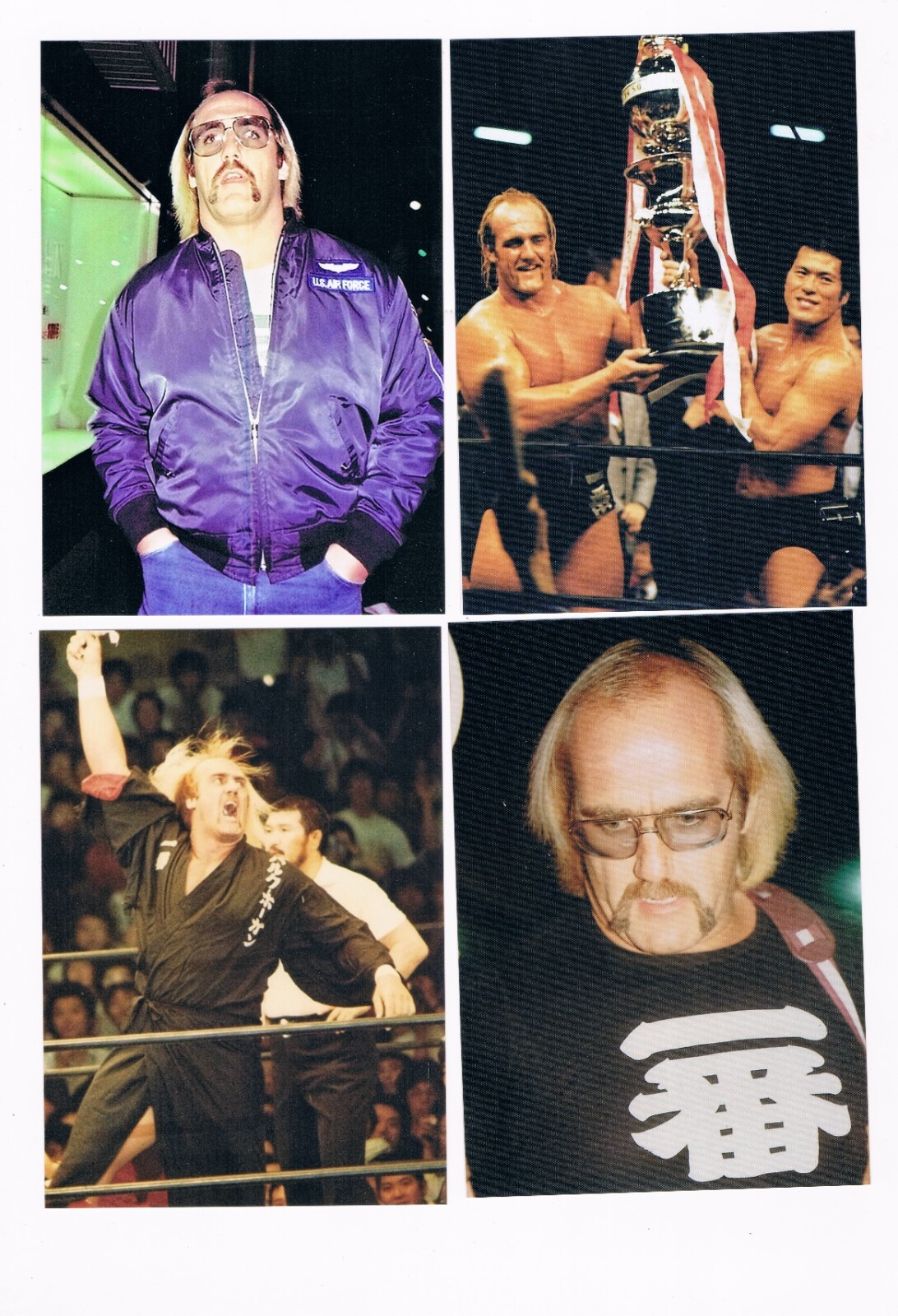 5 RARE 1982 Hulk Hogan Antonio Inoki Japanese Magazine Photographer's ...