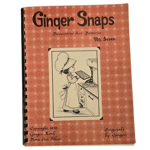 Ginger Snaps Decorative Art Pattern Book No Seven 1976 Vintage Crafting ...
