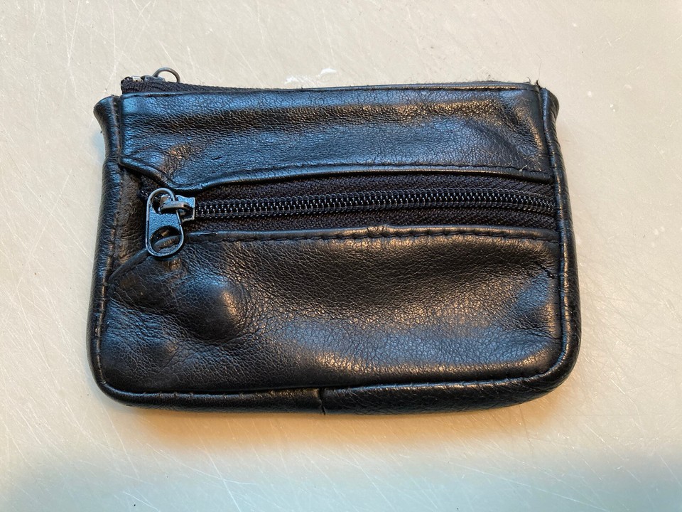 Vintage Leather Coin Purse | eBay