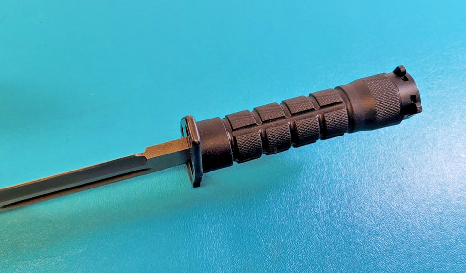 US Military Style Sterile + Serial No# M9 Combat Fighting Knife Bayonet ...