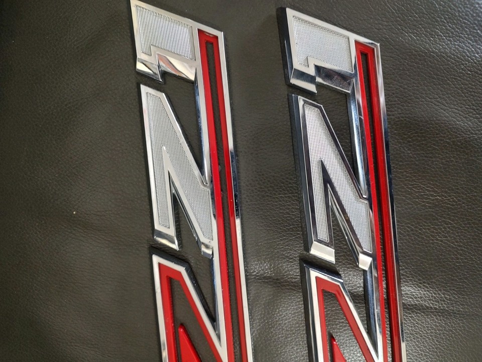 2x 2019-2024 Trail Boss Emblem Badge for Chevy Silverado Z71 500 2500 ...