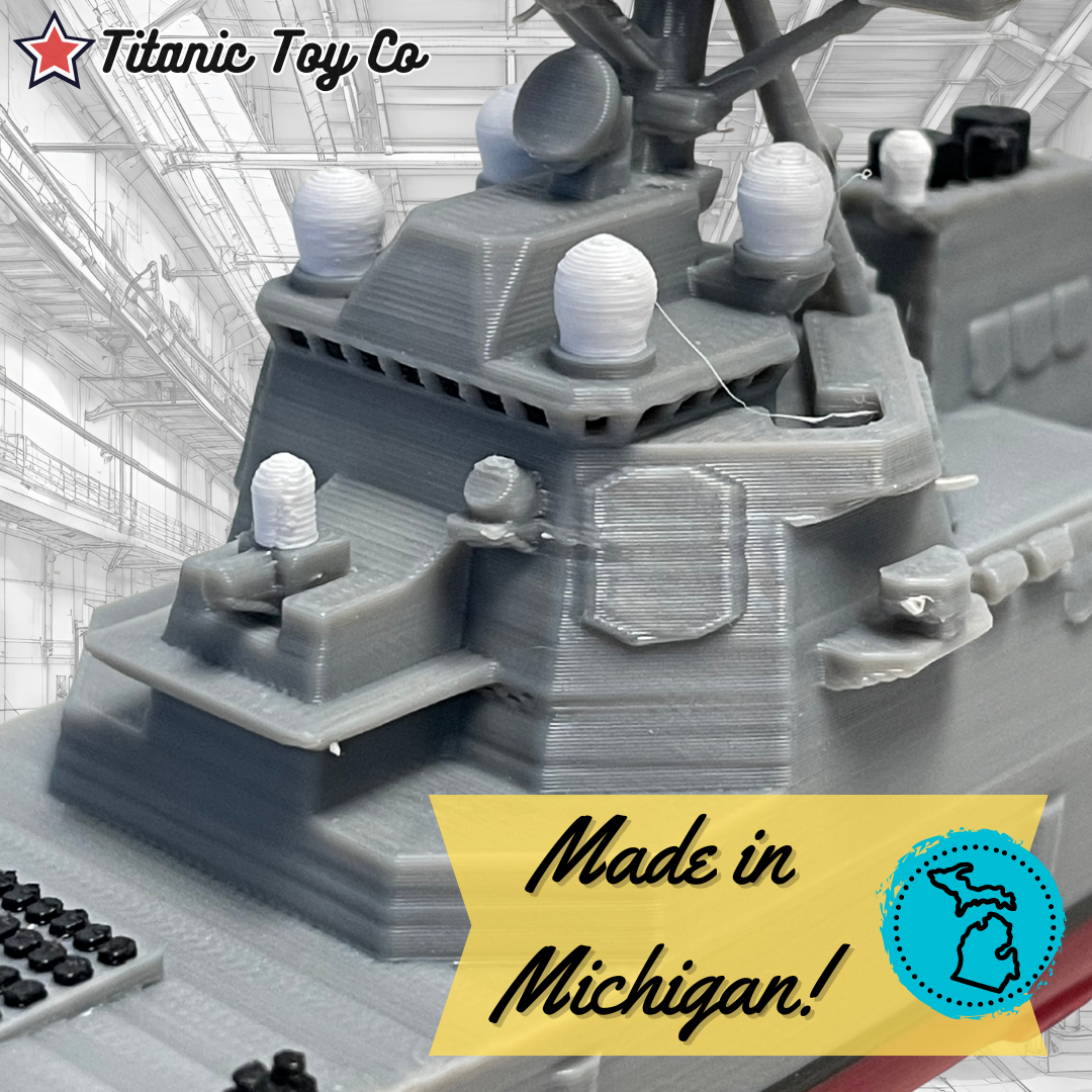 Berkeley-Class Guided Missile Destroyer Model – Replica of the Iconic ...