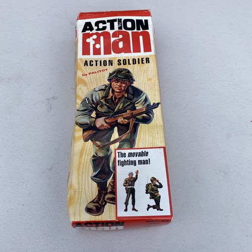 Palitoy Hasbro Action Man Soldier Figure Boxed 90’s Original & ALL ...