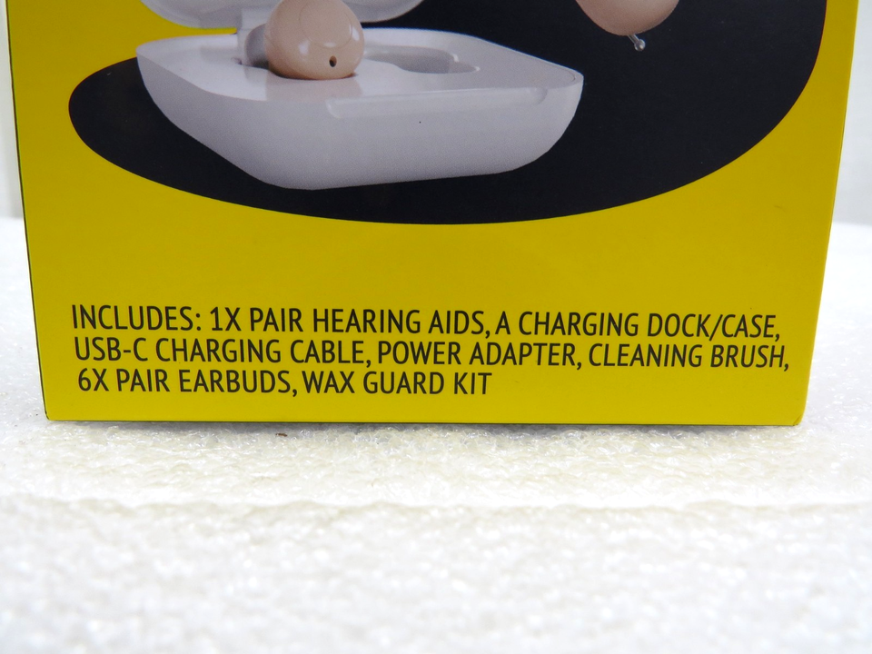 Audien Atom One Rechargeable OTC Hearing Aids W/Charging Case | eBay