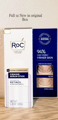 RoC Retinol+Derm Correxion Advanced Retinol Firming Stick Full Sz 30ml ...