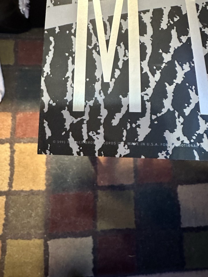 Van Halen For Unlawful Carnal Knowledge Promo Poster 18 X 24 Rare ...