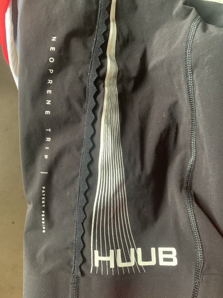 HUUB Anemoi Aero Tri Suit – Long Course – Full Zip – White – Excellent ...