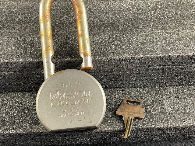 American Lock Company Series 700 Padlock w/ Key | eBay