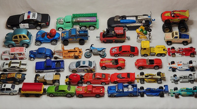 1:64 Diecast Rare Hot Wheels And Other Brands Lot AC Cobra 427, Police ...