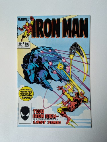 Iron Man #198 (Marvel, 1985) M Price Box Variant | eBay