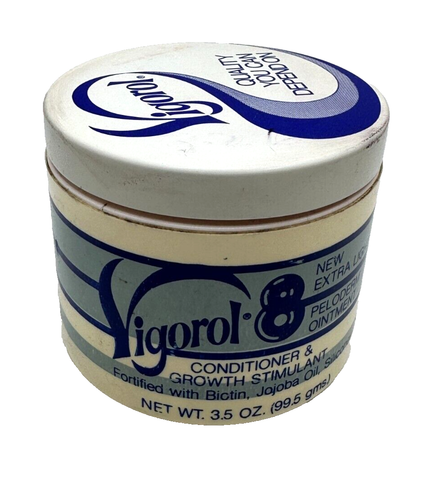 Vtg Vigorol 8 Hair Conditioner & Growth Stimulant Extra Light Peloderm ...