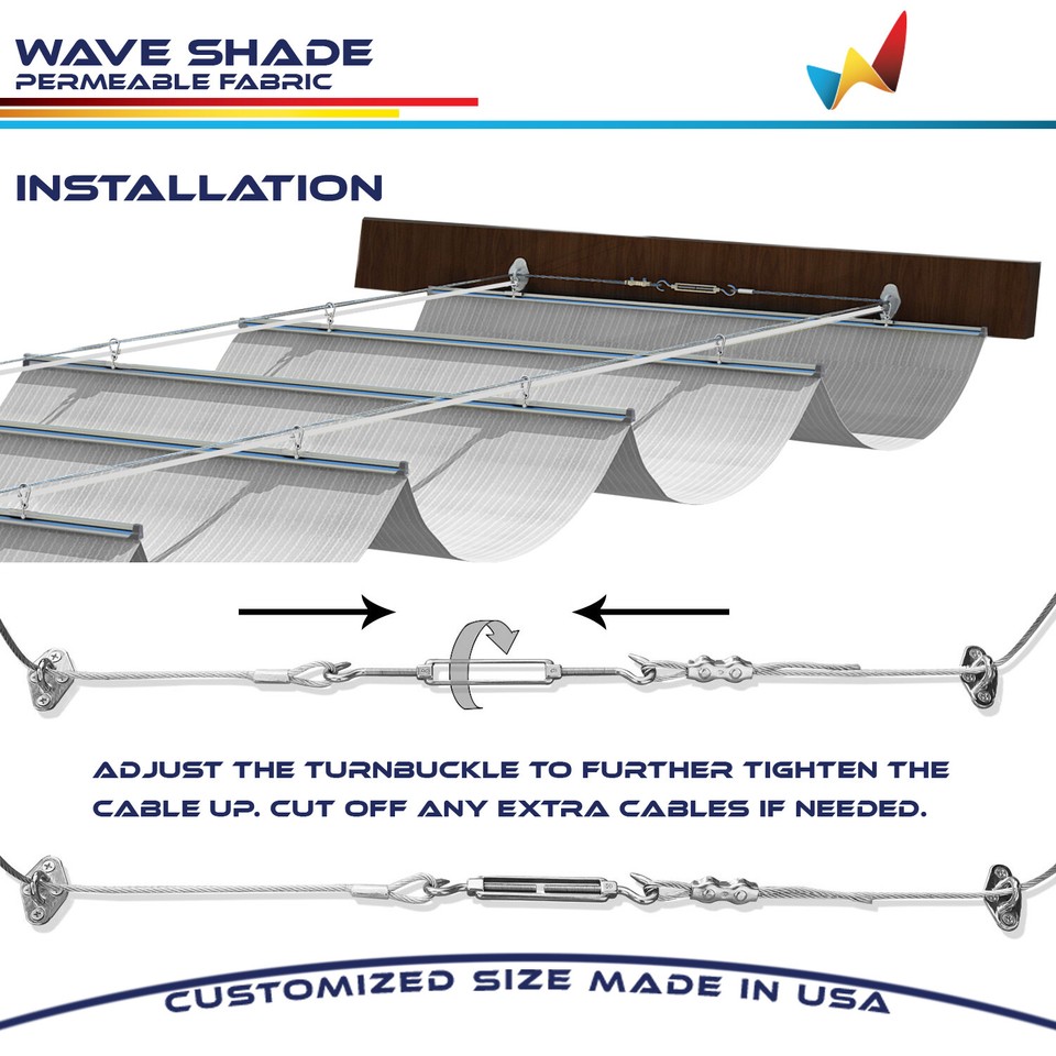 Retractable Canopy Cover Yard Garden Awning Pergola Shade w/ Steel Wire ...