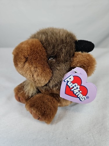 Vintage Puffkins Biff Buffalo Bison Plush Stuffed Animal with Tag ...