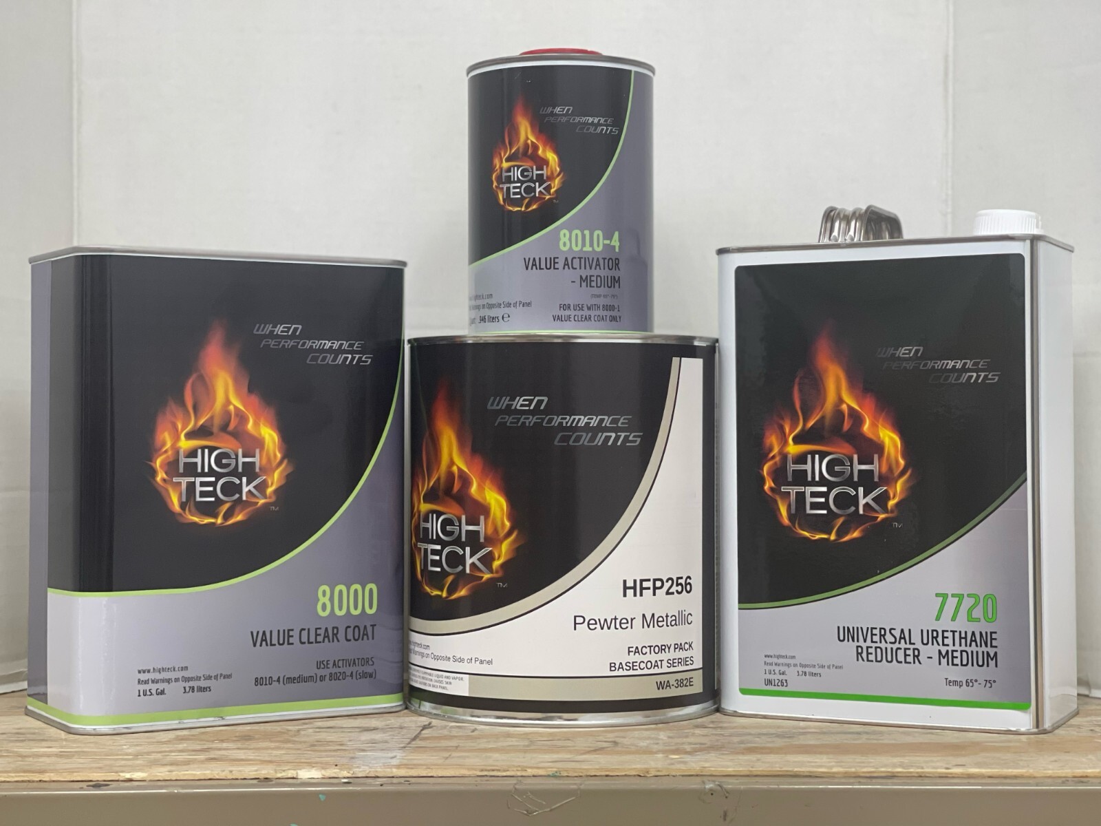 GM/CHEVY 382e/ U382e/382E pewter Metallic Basecoat, Clearcoat, Reducer ...