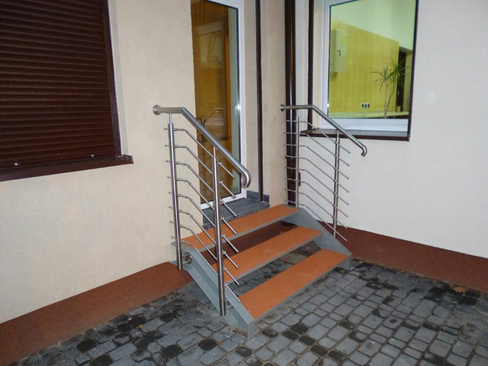 Edelstahl Wandanker Pfostenhalter 42,4 Wange verstellbar Rohrschelle ...