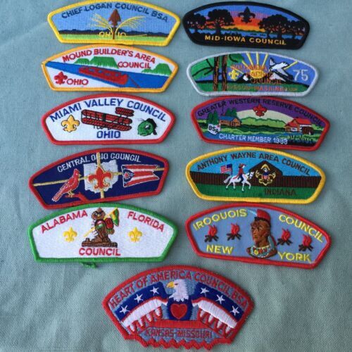 Collectible Boy Scout Council & Shoulder Patches for sale | eBay