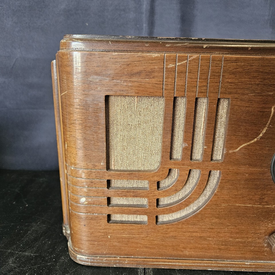 Vintage Wards Airline Farm Set Tube Radio Model 62-305 | eBay