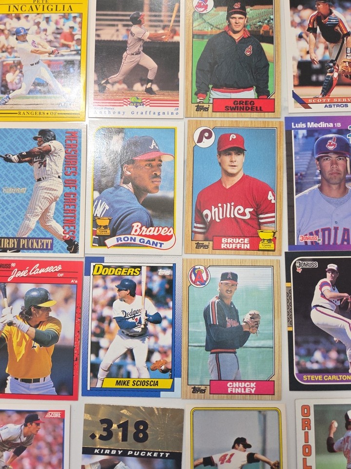 ~Approx 800 Vintage 80s, 90s & More Baseball Cards Lot H Topps Upper ...