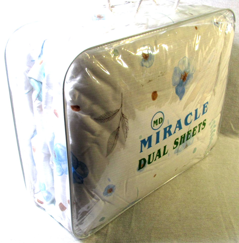 New Miracle Dual Sheets Set Incontinent Bedsheets Waterproof ...