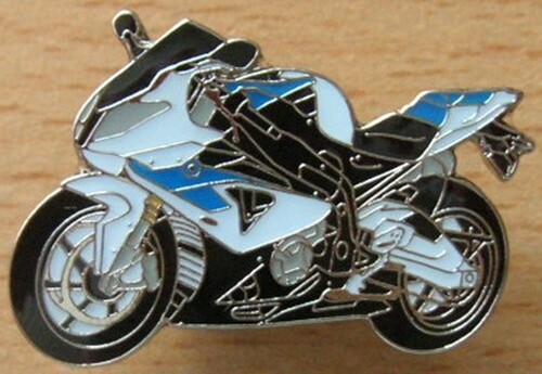 Pin Anstecker BMW HP4 / HP 4 weiß/blau Modell 2013 Art. 1176 Motorrad ...