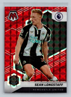 2021 Panini Mosaic EPL #190 Sean Longstaff Red Mosaic | eBay
