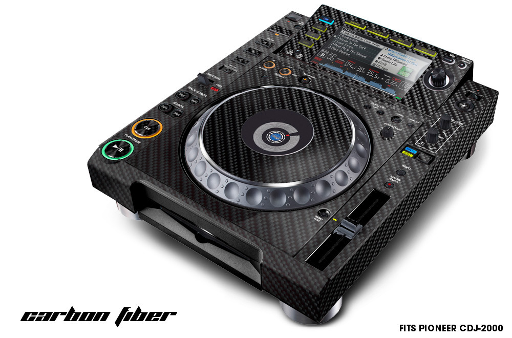 Skin Decal Sticker for Pioneer CDJ 2000 Turntable DJ Mixer Pro Audio ...