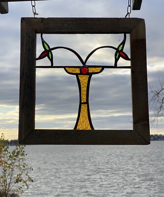 Stained Glass Windows - Red Stained Glass Window