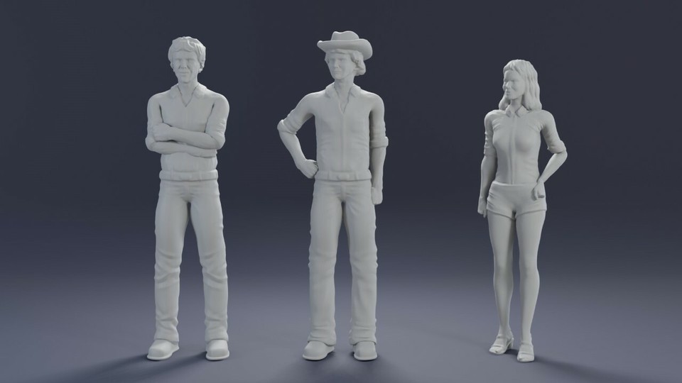 Dukes of Hazzard General Lee 1:24 1:18 8 Figures Bo Luke Daisy Cletus ...