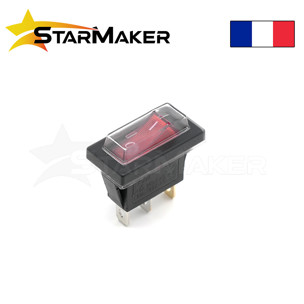 KCD3 Interrupteur à bascule voyant 230V 10A | Grelly France