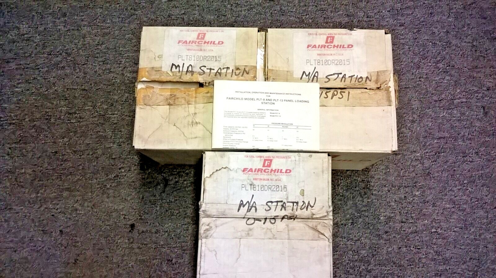 Fairchild PLT-8 Panel Loading Station Model PLT-810DR2015 for sale ...