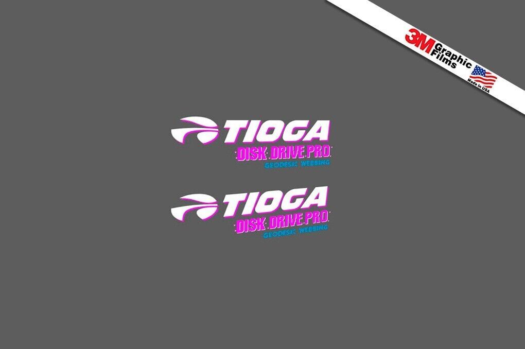 Tioga Disk Drive PRO 90´s X1 wheel decal set adesivi autocollant ステッ | eBay