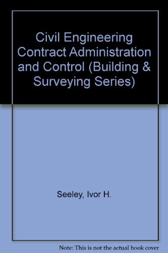 Civil Engineering Contract Administration and Control (Building | eBay