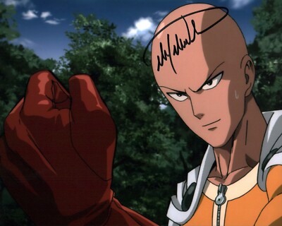 Max Mittelman One Punch Man 8x10 Photo Signed JSA Certified Autograph ...