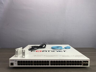 Fortinet FS-248E-FPOE FortiSwitch 48-Port PoE Gigabit Switch - Same Day ...