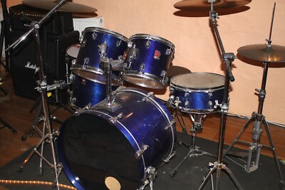 ORIGINAL 90'S PREMIER XPK DRUM KIT MADE IN UK BIRCH / EUCALYPTUS ...