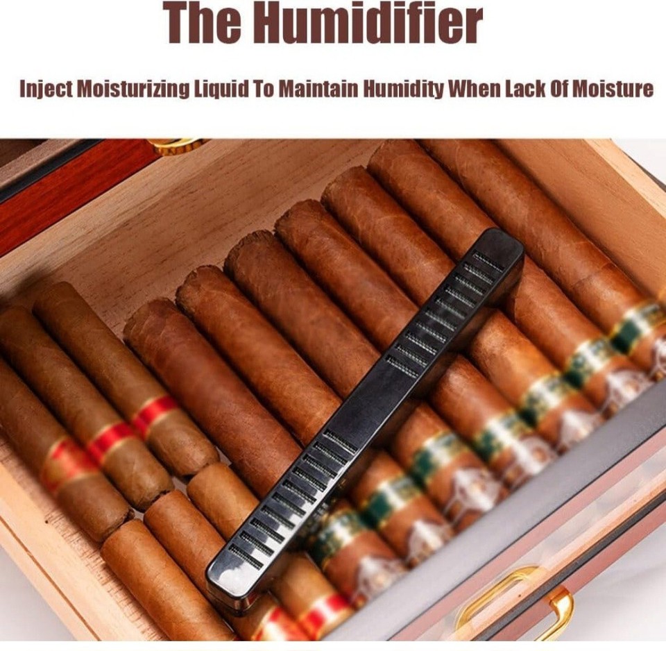 Cigar Humidor, Cedar Humidors, Cedar Lining And Dividers Humidor With ...