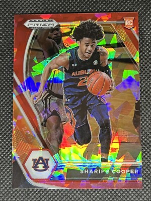 2021 Panini Prizm DP Basketball SHARIFE COOPER RC #26 RED ICE ROOKIE ...