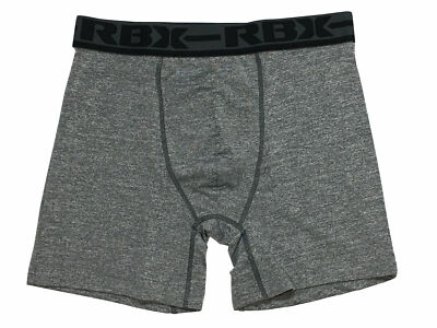 RBX Underwear Ultra Soft Athletic Boxer Brief Gray size S M | eBay