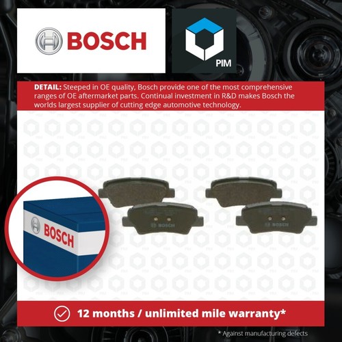 Brake Pads Set Rear 0986494557 Bosch 48413350A0 0446602280 58302D3A70 ...