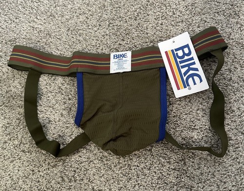 Bike Mesh Jockstrap - Large - Olive Green | eBay