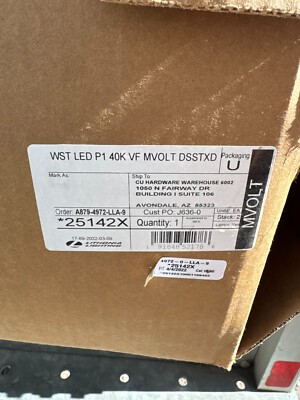Lithonia Lighting wst led p1 40k vf mvolt dsstxd (desert sandstone ...