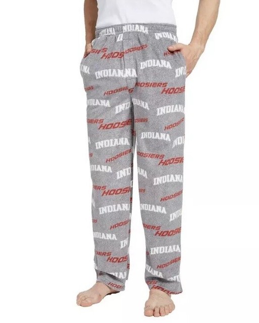 Indiana Hoosiers Fleece Pajama Pants PJs Mens Size 2xl XXL for sale ...