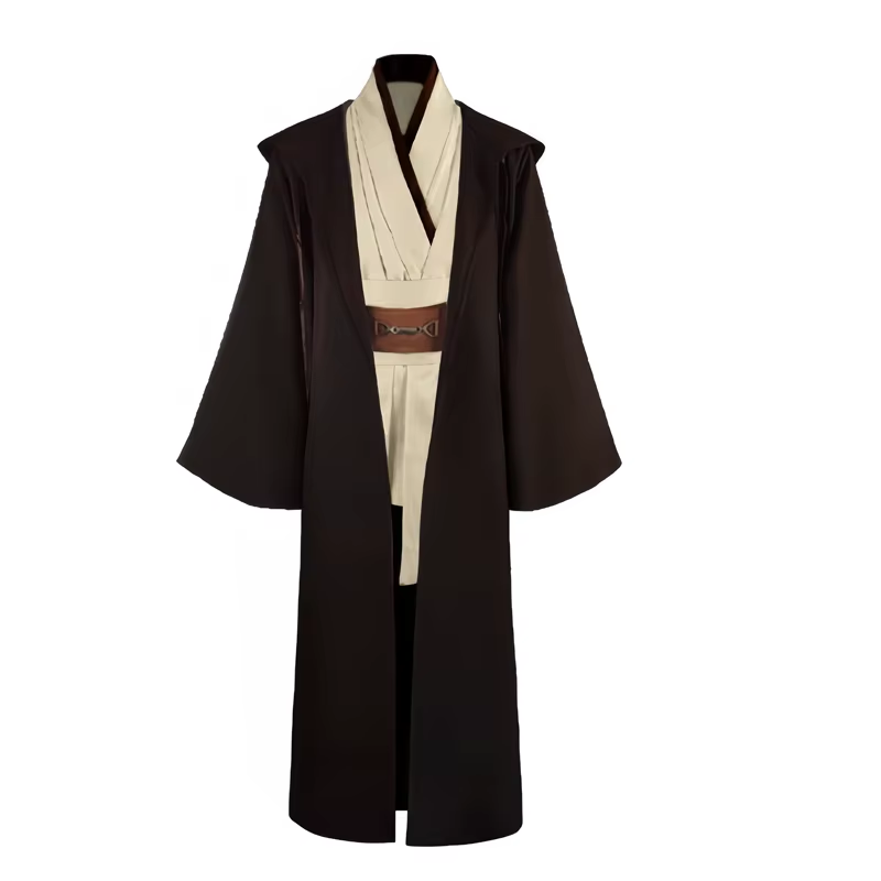 Obi Wan Kenobi Men'S Costume Robe Adult Male Jedi Knight Tunic Costume ...