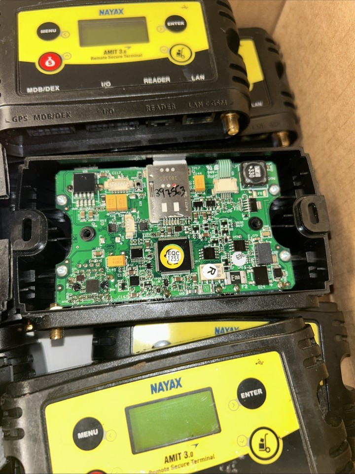 (12) NAYAX NAYAXAMIT3.0 AMIT 3.0 VENDING MACHINE EMV CREDIT CARD VPOS ...