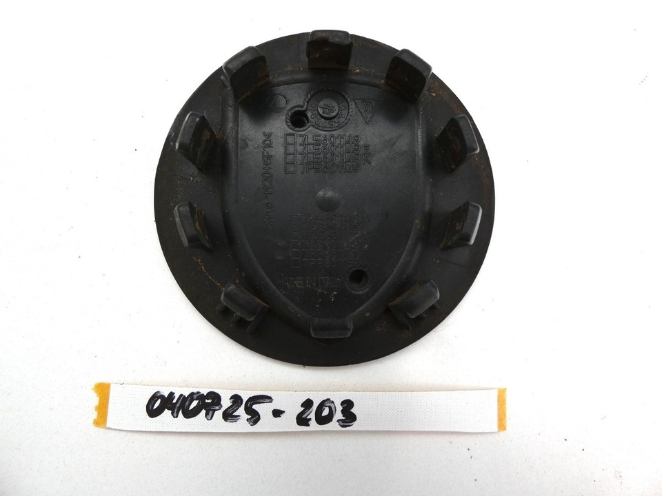 Porsche 7P5601149 1 x Cache-moyeu, cache central, cache-moyeu, noir | eBay