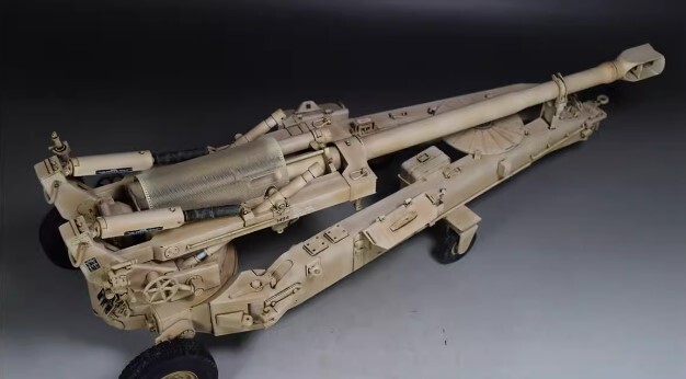 1 35 America 155mm M198 Howitzer Assembly Painted Finished | eBay