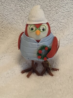 Target Christmas Spritz Bird Featherly Friends CONIFER 2024 Fabric Bird ...