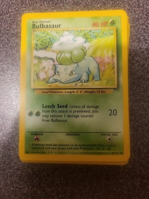 Bulbasaur 044/102 Base Set (Shadowless) Regular | eBay