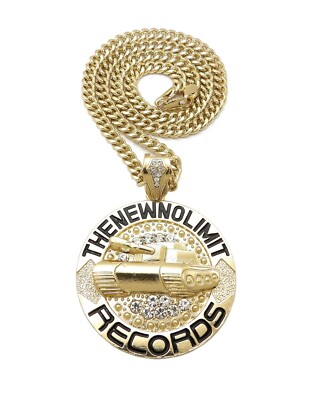 The New No Limit Records Pendant 6mm Cuban Chain Hip Hop Necklace XZ109CC | eBay