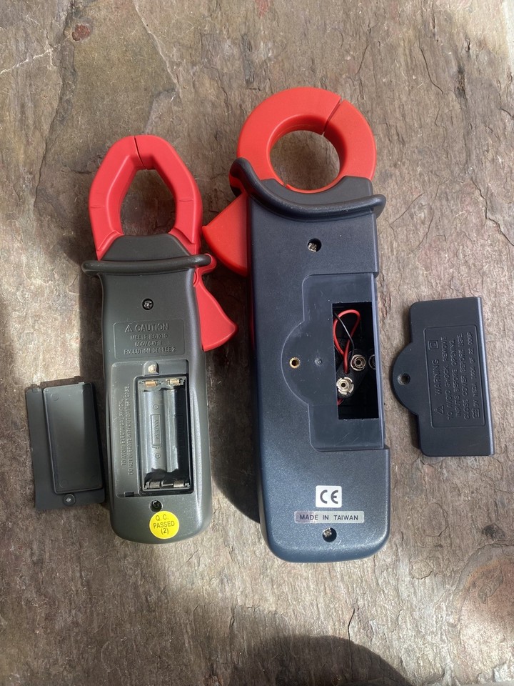 Alphatek TEK635 & Alphatek TEK650 CAT.II Clamp Meters SPARES or REPAIR ...